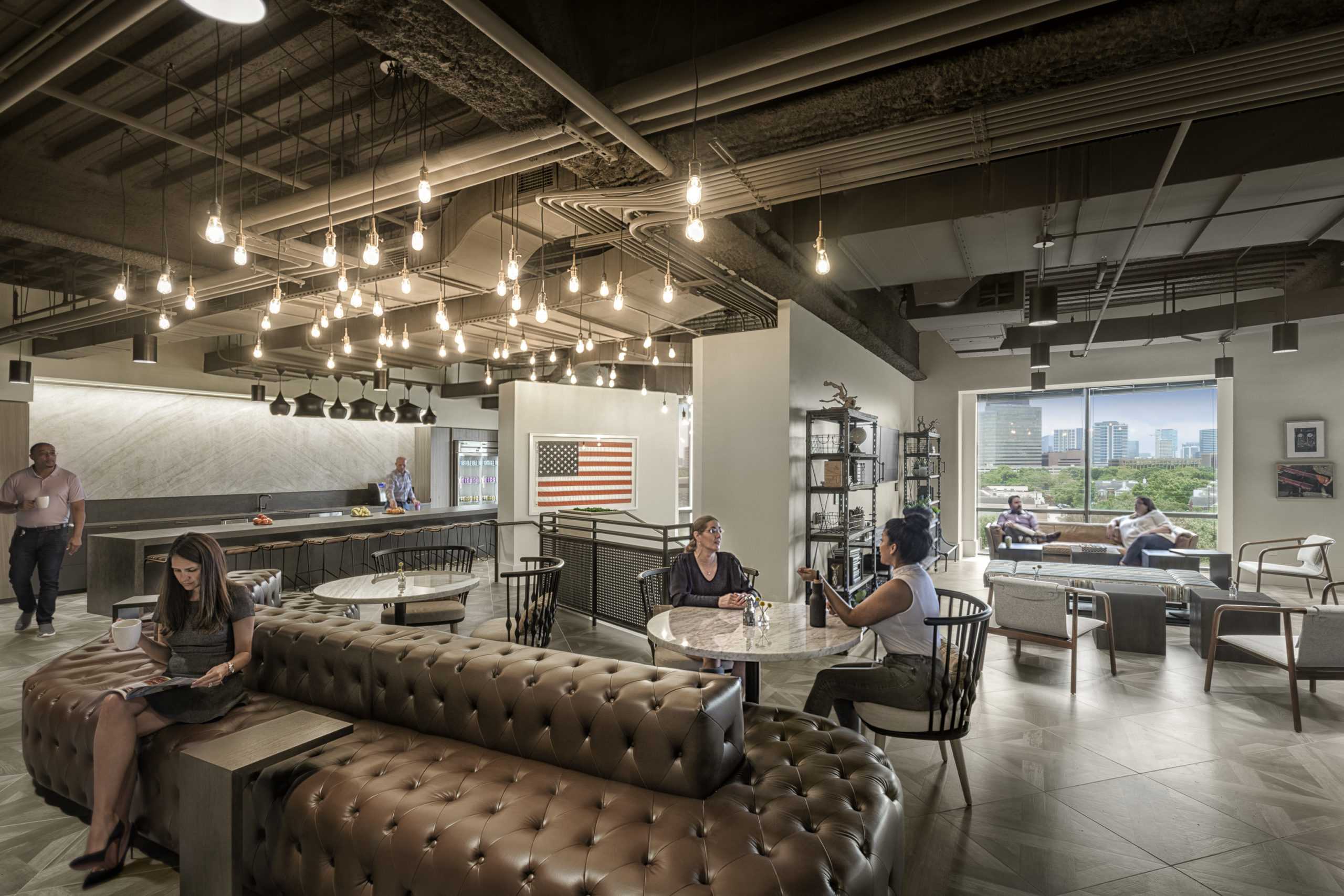 Encino Energy_Breakroom Design - Abel Design Group
