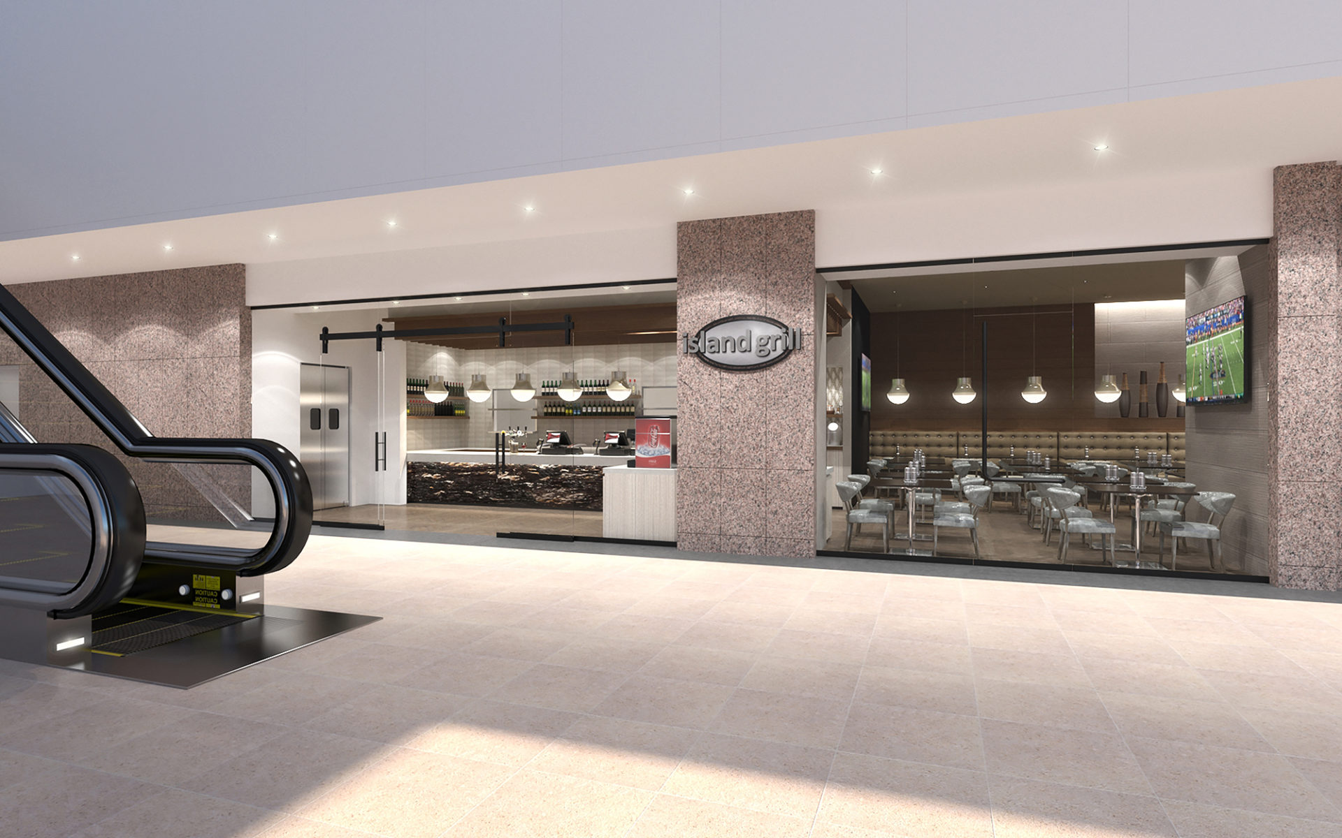 Island Grill - Downtown Houston - Abel Design Group